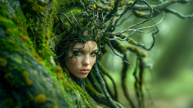 Tree Woman With Roots Images – Browse 10,436 Stock Photos, Vectors, and ...