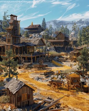 "Frontier Town"-Bilder: Stock-Fotos & -Videos. | Adobe Stock