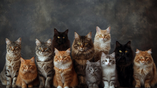 "Group Of Cats" Images – Browse 628 Stock Photos, Vectors, and Video ...