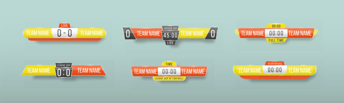 Football Scoreboard Template Images – Browse 9,581 Stock Photos ...