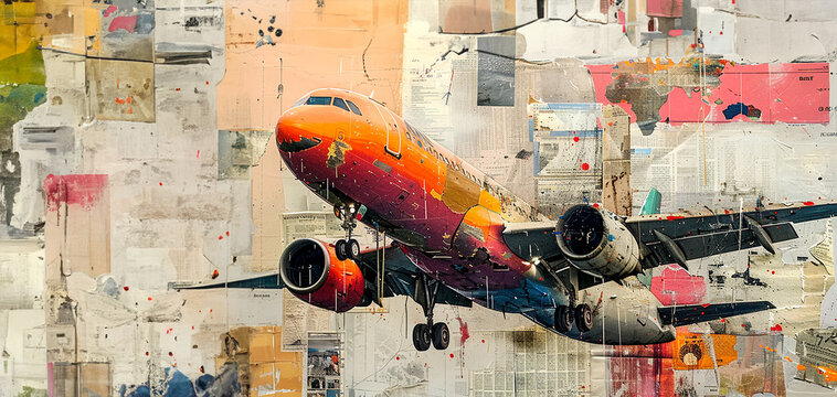 Airplane Collage Images – Browse 17,654 Stock Photos, Vectors, and ...