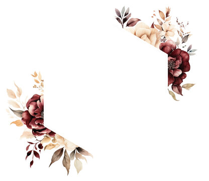 Maroon Flower Border Images – Browse 2,893 Stock Photos, Vectors, and ...