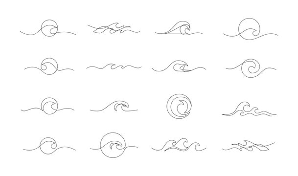 Outline Linear Wave Images – Browse 66,061 Stock Photos, Vectors, and ...