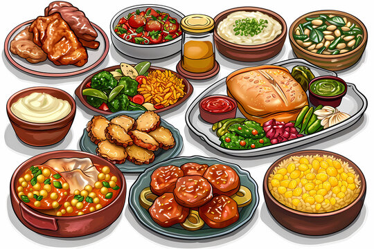 Food Plate Drawing Images – Browse 780,976 Stock Photos, Vectors, and ...