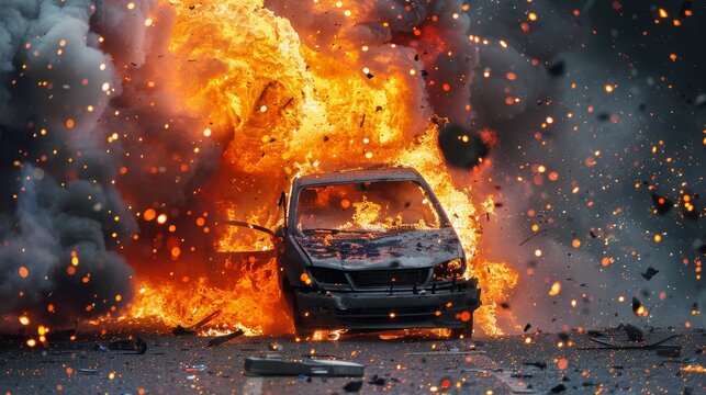 "Car Explosion" Images – Browse 591 Stock Photos, Vectors, and Video ...
