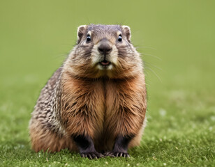 The groundhog, also called a woodchuck, is a lowland rodent belonging ...