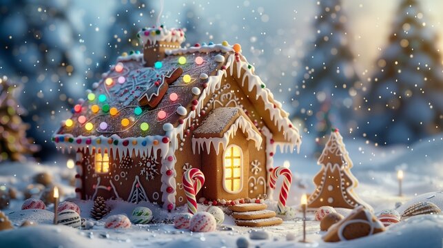Gingerbread House Scene Images – Browse 5,205 Stock Photos, Vectors ...