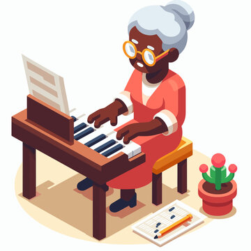 Music Teacher Cartoon Images – Browse 3,100 Stock Photos, Vectors, and ...