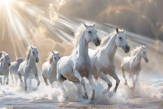 White Horses Images Browse 9 123 Stock Photos Vectors and Video Adobe Stock
