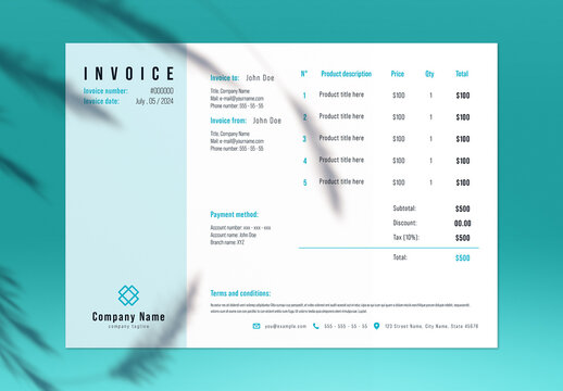 Invoice Template Images – Browse 83,981 Stock Photos, Vectors, and ...