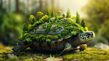 World Turtle Day Celebration with Close-up of Turtle from Pikwizard