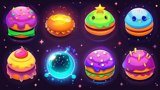 Macaron Drawing - Images et vidéos libres de droits | Adobe Stock