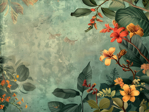 Flower Background Drawing Images – Browse 9,975,784 Stock Photos ...