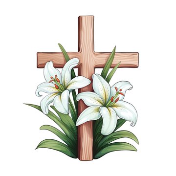 clipart easter lily