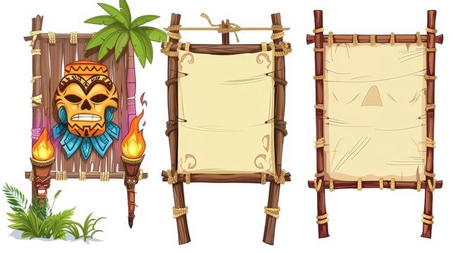 Tiki Border Images – Browse 1,100 Stock Photos, Vectors, and Video ...