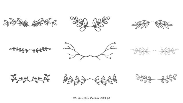 Rose Line Drawing Border Images – Browse 32,829 Stock Photos, Vectors ...