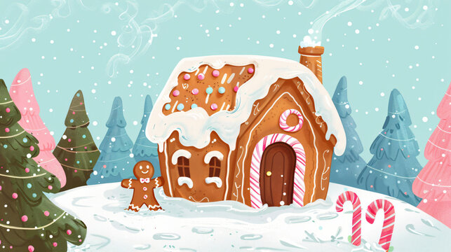 Gingerbread House Scene Images – Browse 5,205 Stock Photos, Vectors ...