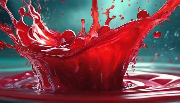 Red Liquid Splash Images – Browse 458,345 Stock Photos, Vectors, and ...