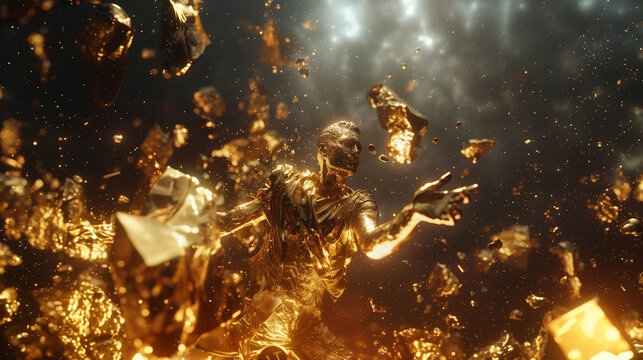 "Golden Man" Images – Browse 1,098 Stock Photos, Vectors, and Video ...