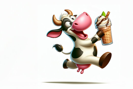 Cow Jumping Cartoon Images – Browse 3,449 Stock Photos, Vectors, and ...