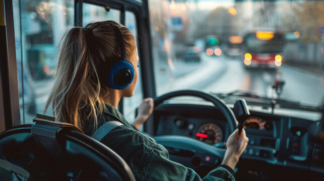 Lady Bus Driver Images – Browse 516 Stock Photos, Vectors, and Video ...