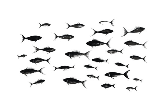 School Of Fish Silhouette Images – Browse 13,459 Stock Photos, Vectors ...