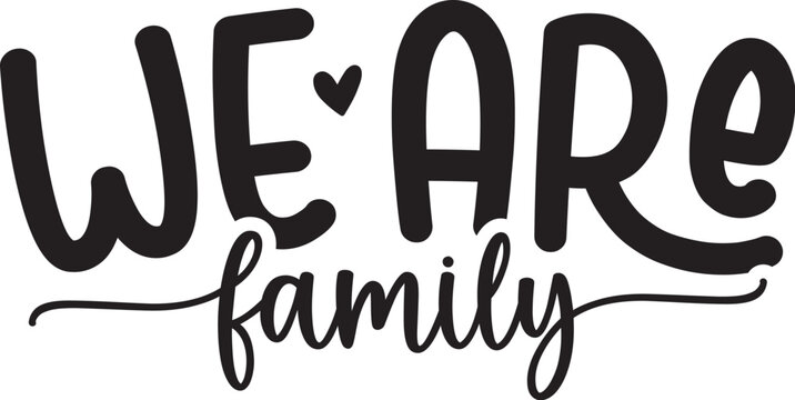 We Are Family Images Free Clip Art Black And White - Infoupdate.org