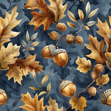 "Acorn Pattern" Images – Browse 144 Stock Photos, Vectors, and Video ...
