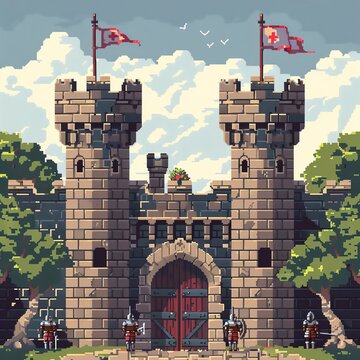Medieval Pixel Art Images – Browse 5,696 Stock Photos, Vectors, and ...