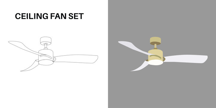 Ceiling Fan Vector Images – Browse 5,184 Stock Photos, Vectors, and ...