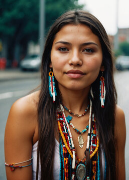 "Native American Woman" - Images et vidéos libres de droits | Adobe Stock