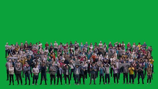 Crowd Green Screen Images – Browse 4,253 Stock Photos, Vectors, and ...