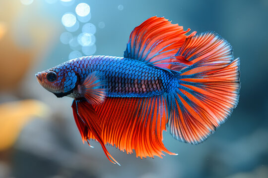 Blue Fighter Fish Wallpaper Blue Betta Free Stock Photos, Images, And