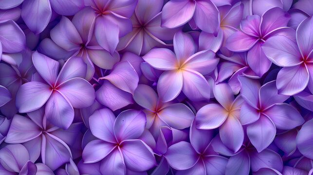 Purple Hawaiian Flower Background