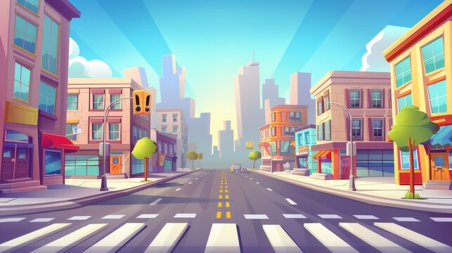 Cartoon Street Scene Images – Browse 54,984 Stock Photos, Vectors, and ...