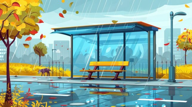Bus Station Cartoon Images – Browse 4,978 Stock Photos, Vectors, and ...