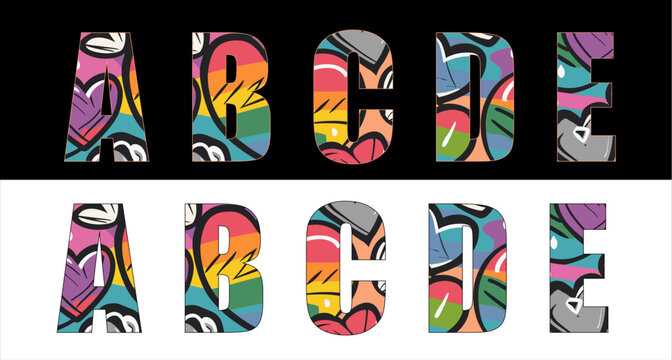 English Colourful Letters Images – Browse 98,217 Stock Photos, Vectors ...