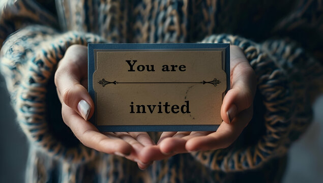 "You Are Invited"-Bilder: Stock-Fotos & -Videos. | Adobe Stock
