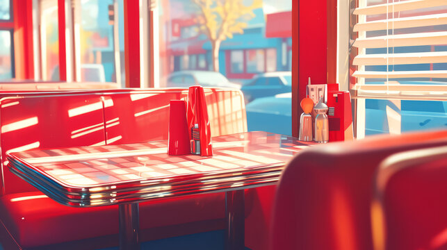 Retro Diner Background Images – Browse 10,153 Stock Photos, Vectors ...