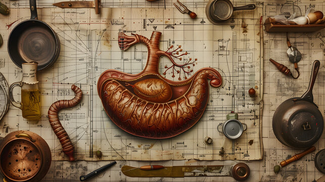 "Stomach Anatomy" Imagens – Procure 457 fotos, vetores e vídeos | Adobe ...
