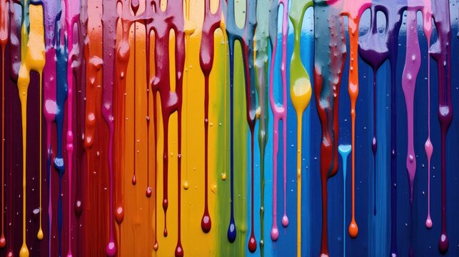 Rainbow Paint Drip Images – Browse 53,783 Stock Photos, Vectors, and ...