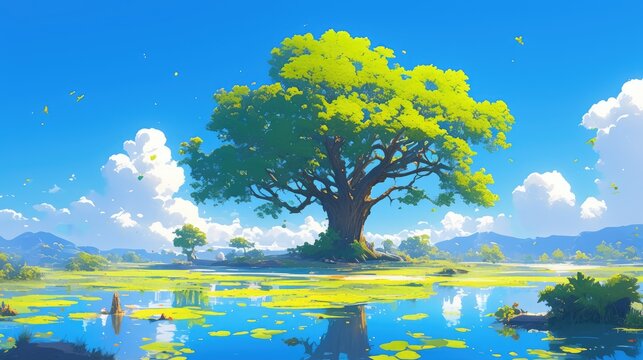 Tree Canopy Cartoon Images – Browse 10,196 Stock Photos, Vectors, and ...