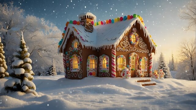 Gingerbread House Scene Images – Browse 5,205 Stock Photos, Vectors ...