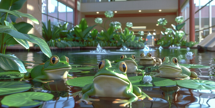 Frogs On Lily Pads Images – Browse 11,273 Stock Photos, Vectors, and ...
