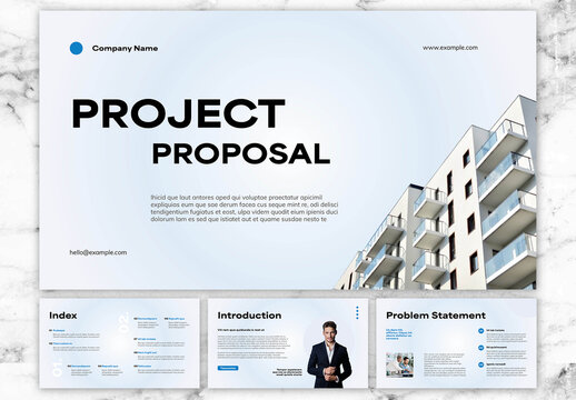 Indesign Project Proposal Template Images – Browse 1,422 Stock Photos ...