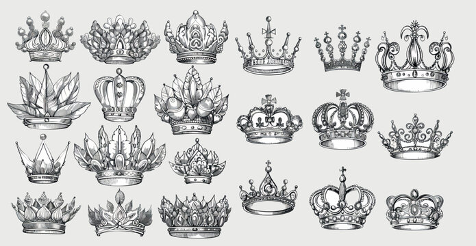 King Crown Outline Images – Browse 22,461 Stock Photos, Vectors, and ...