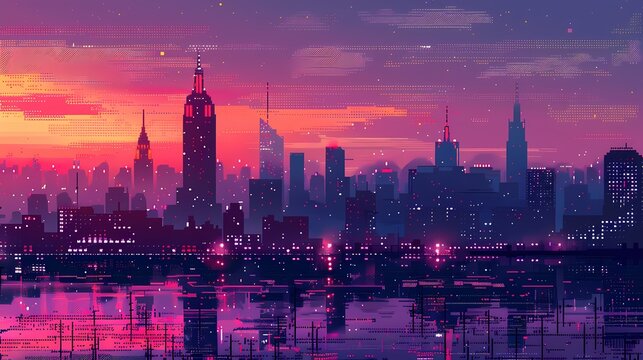 Pixel City Background Images – Browse 51,238 Stock Photos, Vectors, and ...