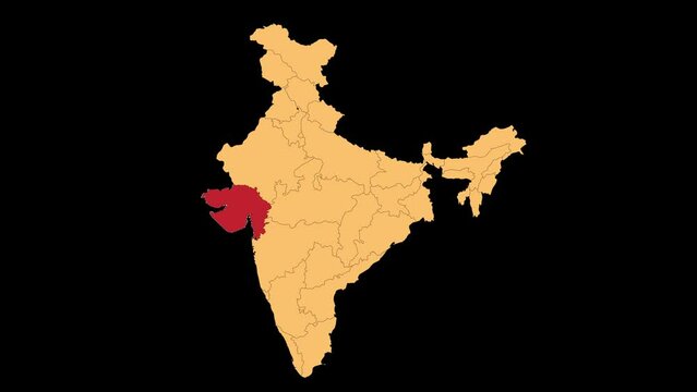 Gujarat Map Images – Browse 800 Stock Photos, Vectors, and Video ...