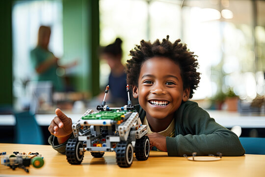 Kids Building Robot Images – Browse 11,520 Stock Photos, Vectors, and ...