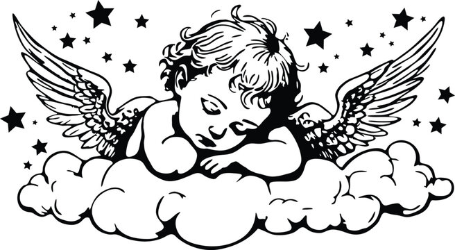 "Sleeping Angel" Images – Browse 141 Stock Photos, Vectors, and Video ...